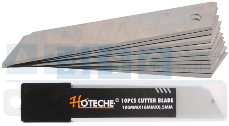 UTILITY CUTTER BLADES 10PCS high carbon steel Length:100Mm/Widt:19Mm ...