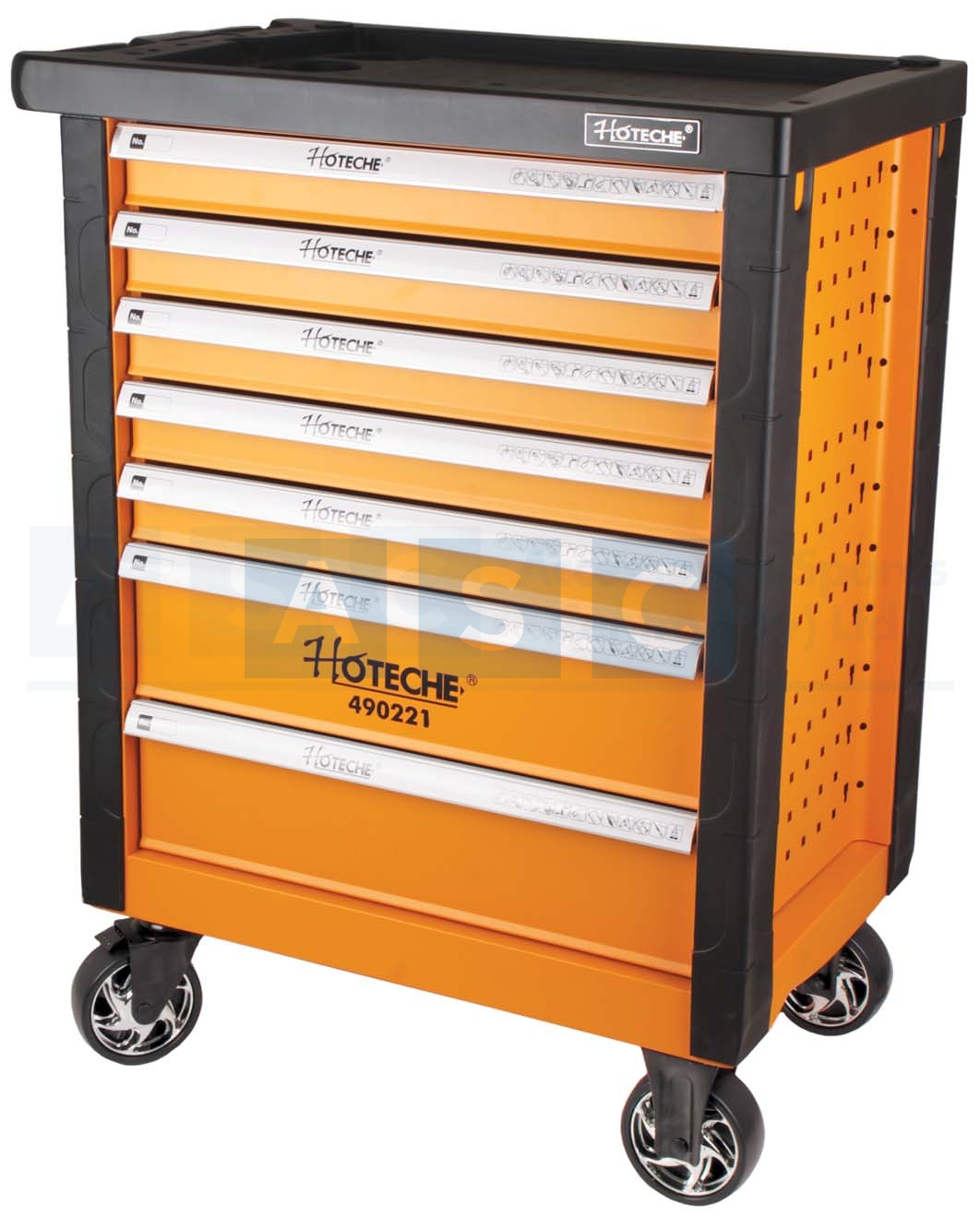 TOOL CASE TROLLEY 7 DRAWER W/4 WHEELS USE T7-052-TC – Accessories ...